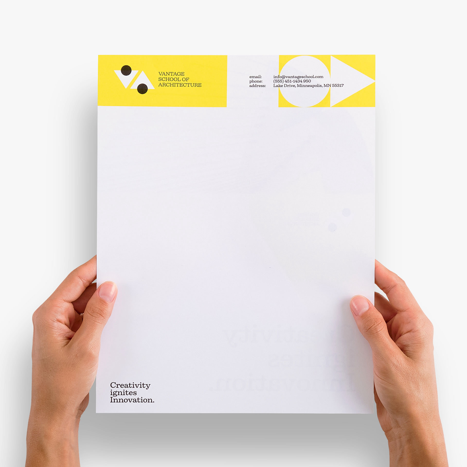 School letterhead store